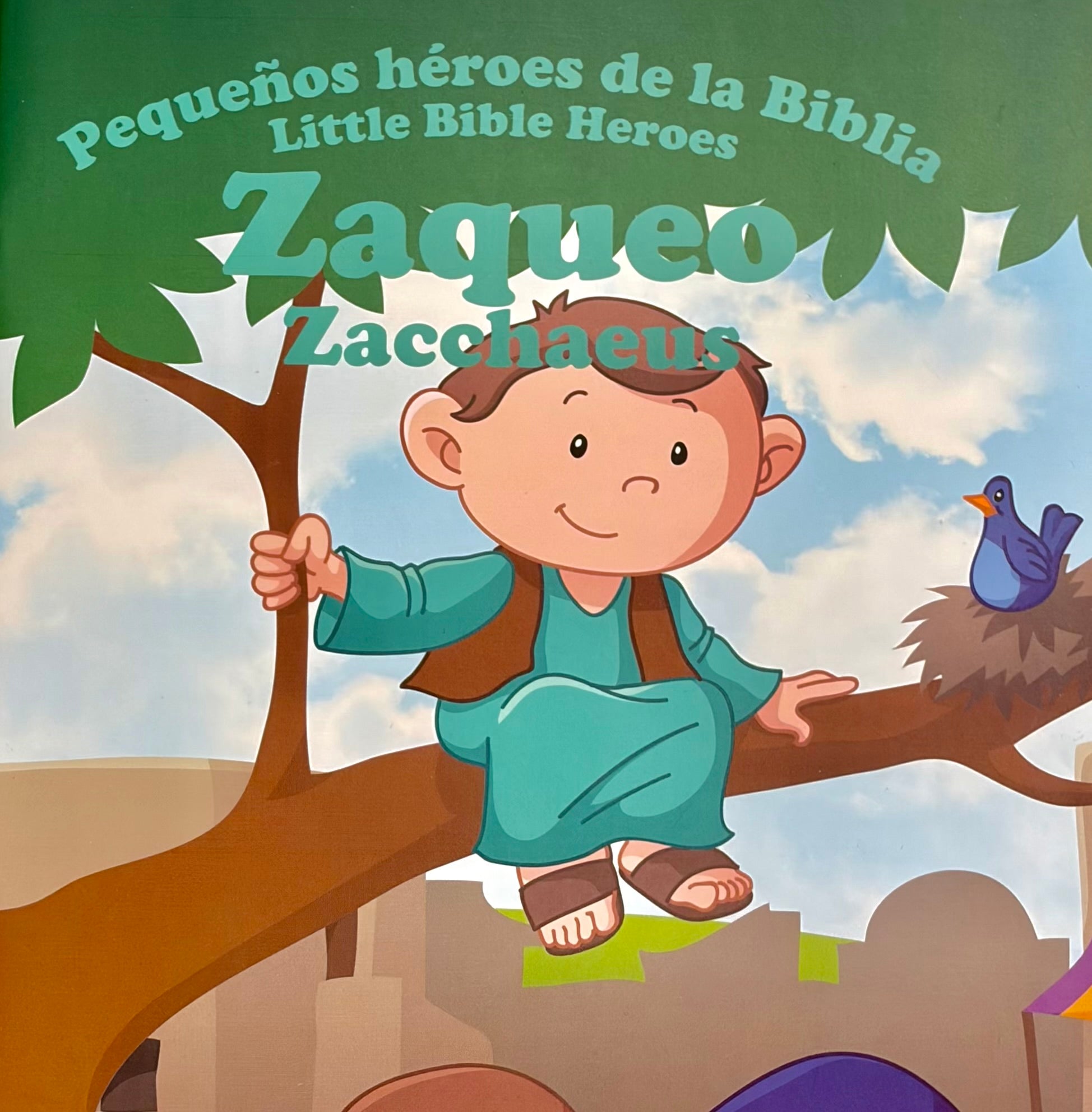 PEQUEÑOS HÉROES DE LA BIBLIA: ZAQUEO – Librería Cristiana Aliento